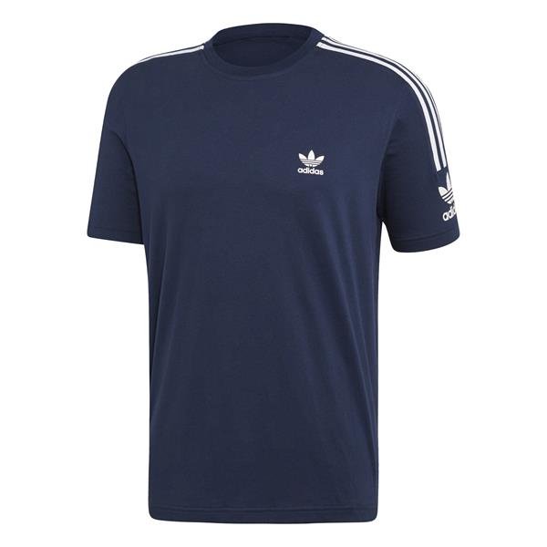 Koszulka męska adidas ED6117 TECH Niebieska - Adidas | Moda Sklep EMPIK.COM
