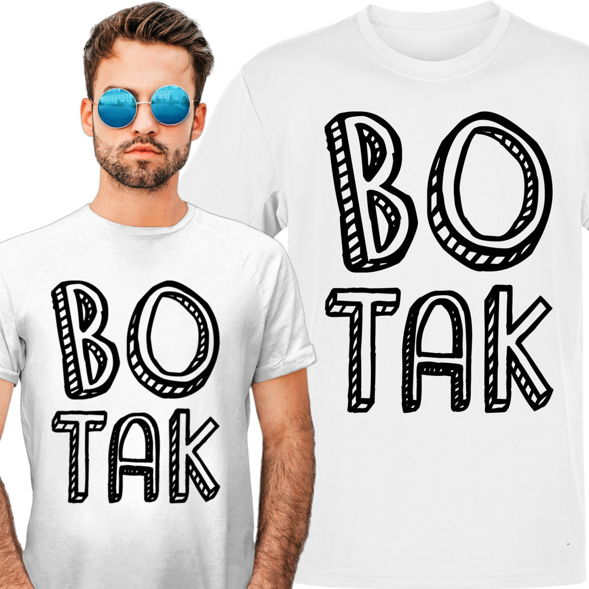 Koszulka męska BO TAK XXL - VoloDonum | Moda Sklep EMPIK.COM