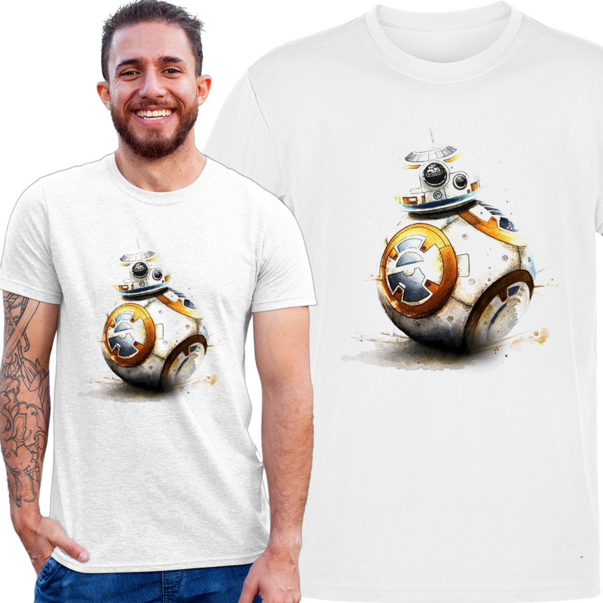 Koszulka męska Gwiezdne Wojny Yoda Robot S - VoloDonum | Moda Sklep ...