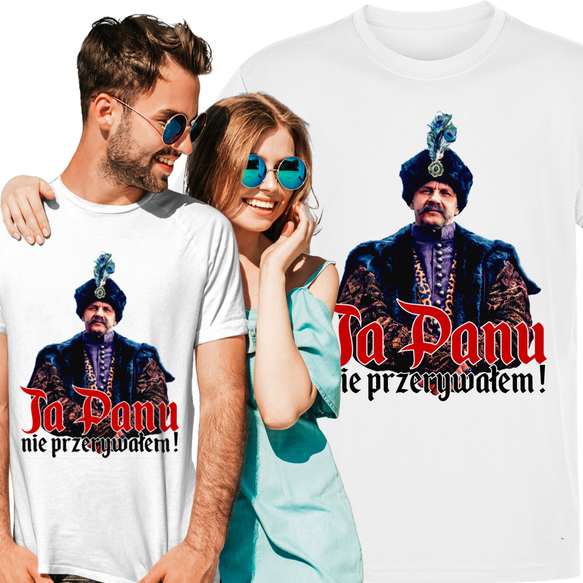 Koszulka męska Ja Panu Nie Przerywałem 1670 Jan Paweł XXL - VoloDonum ...
