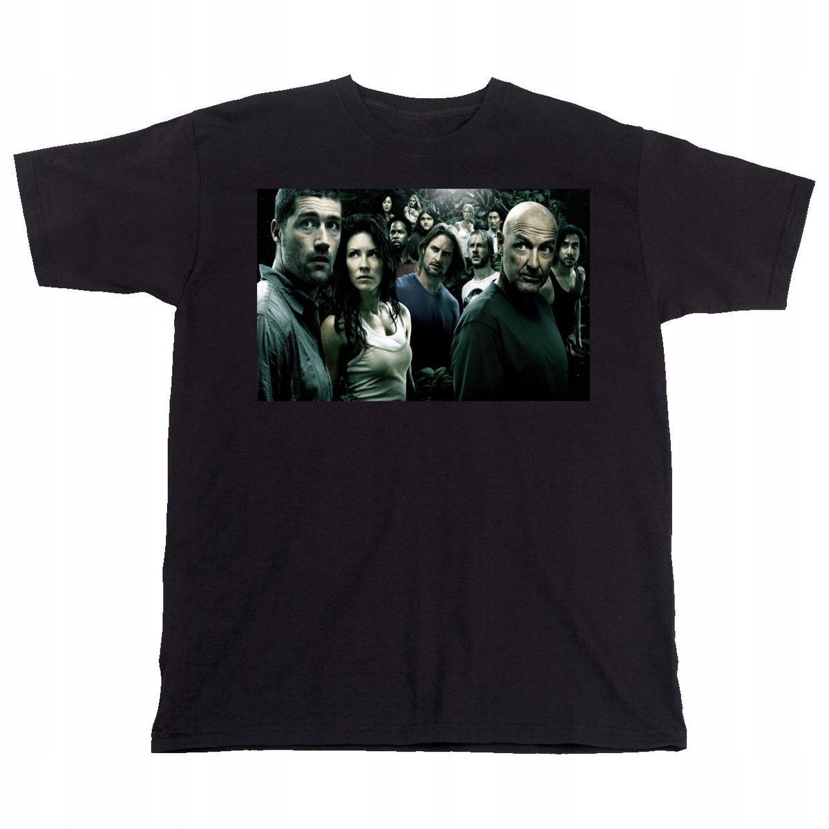 Koszulka Męska Lost Zagubieni Czarna New S 2071 - Inna marka | Moda ...