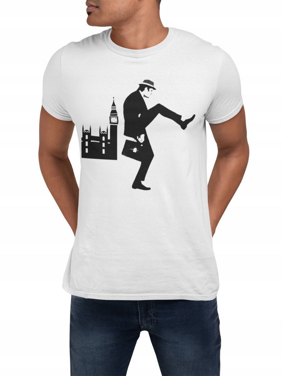 Koszulka męska-monthy python- głupich kroków- S - Inna marka | Moda ...