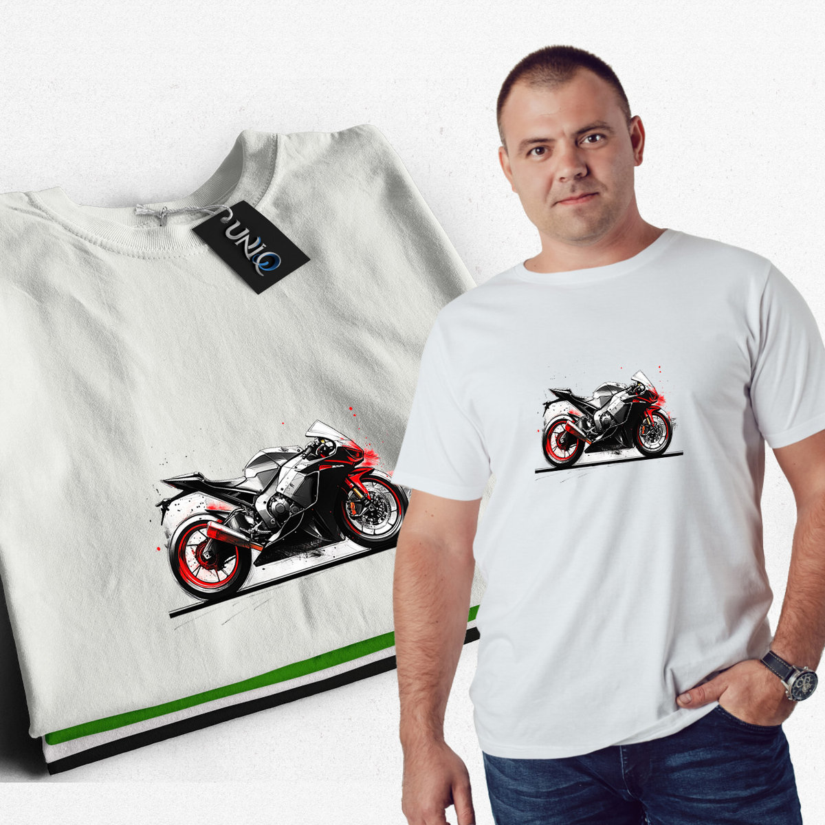 Koszulka męska na prezent urodziny HONDA CBR1000RR4 5XL - UNIQ | Motoryzacja EMPIK