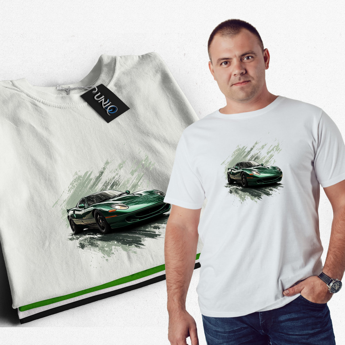 Koszulka męska na prezent urodziny JAGUAR XJ2202 5XL - UNIQ | Motoryzacja EMPIK