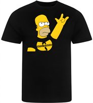 Koszulka Męska Nadruk Śmieszna Wu-Tang Simpson Prezent Premium S ...