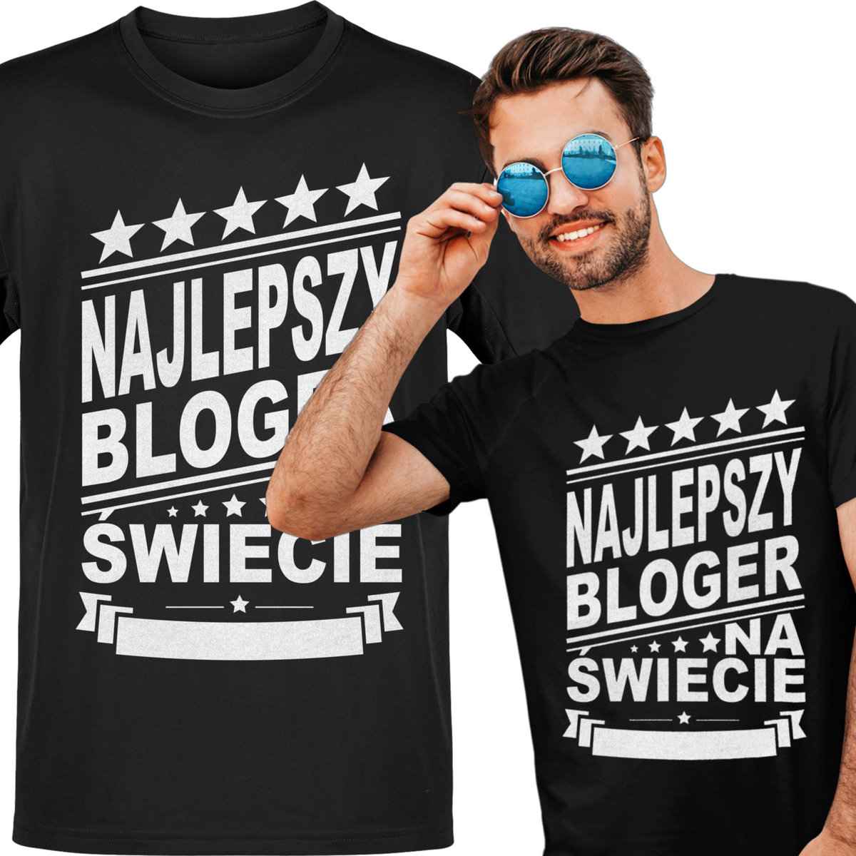 Koszulka męska Najlepszy Bloger Na Świecie XL - VoloDonum | Moda Sklep ...