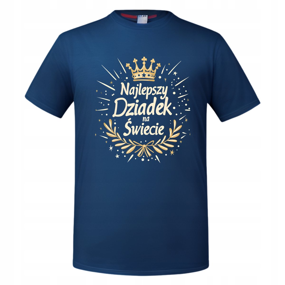 Koszulka męska Najlepszy Dziadek na Świecie korona prezent na Dzień Dziadka - Inna marka | Moda ...