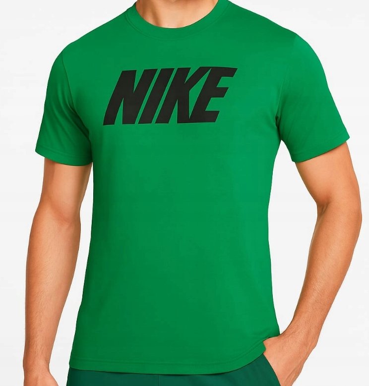 Koszulka Męska Nike Sportswear T-shirt Zielona Bawełniana DX1981-365 r ...