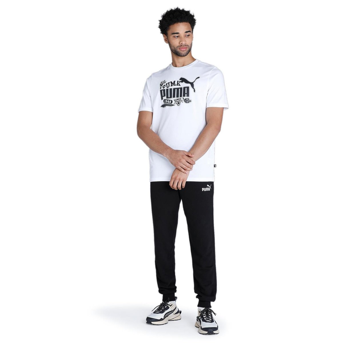 Koszulka męska Puma Graphics Icon biała 67447602-XL - Puma | Moda Sklep ...