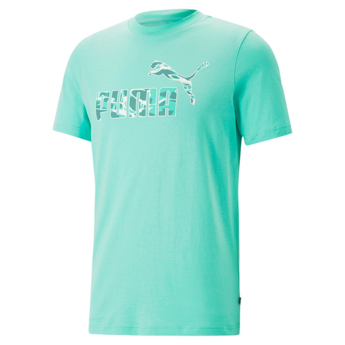 Koszulka męska Puma SUMMER SPLASH GRAPHIC niebieska 67709577-M - Inna ...