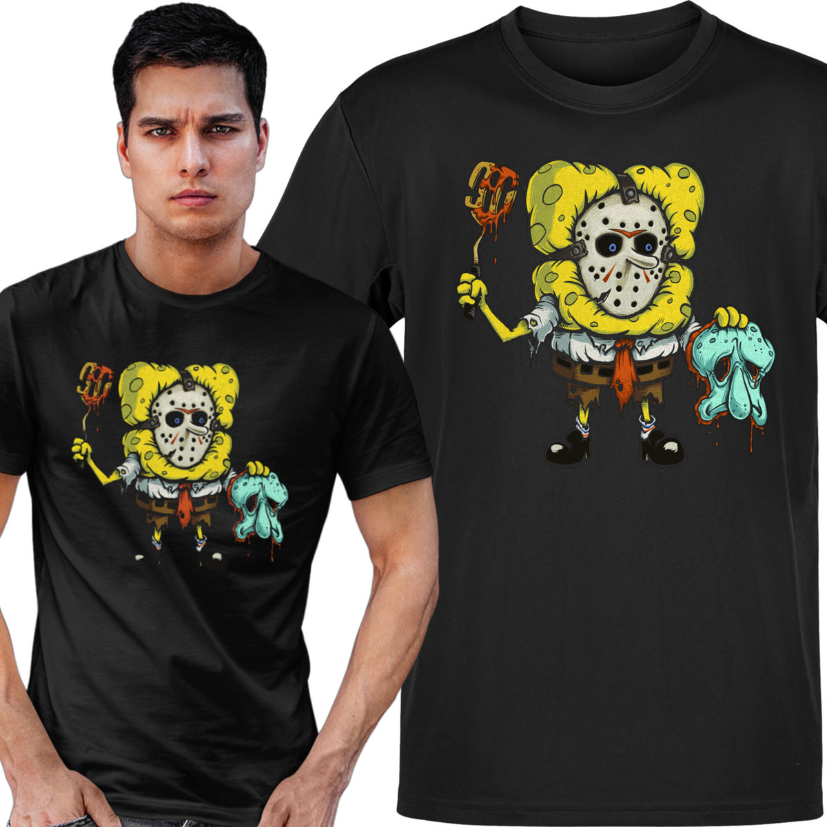 Koszulka męska Spongebob Horror Halloween L - VoloDonum | Moda Sklep ...