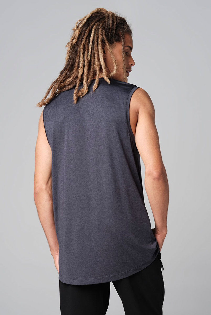 Koszulka męska sportowa czarna STRONG ID Reflective Tank L - STRONG ID ...