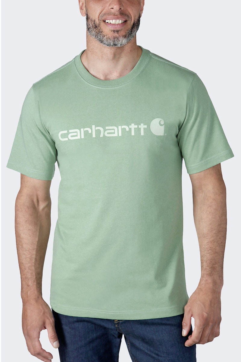 Koszulka męska T-shirt Carhartt Heavyweight Core Logo - L - Carhartt | Sport Sklep EMPIK.COM