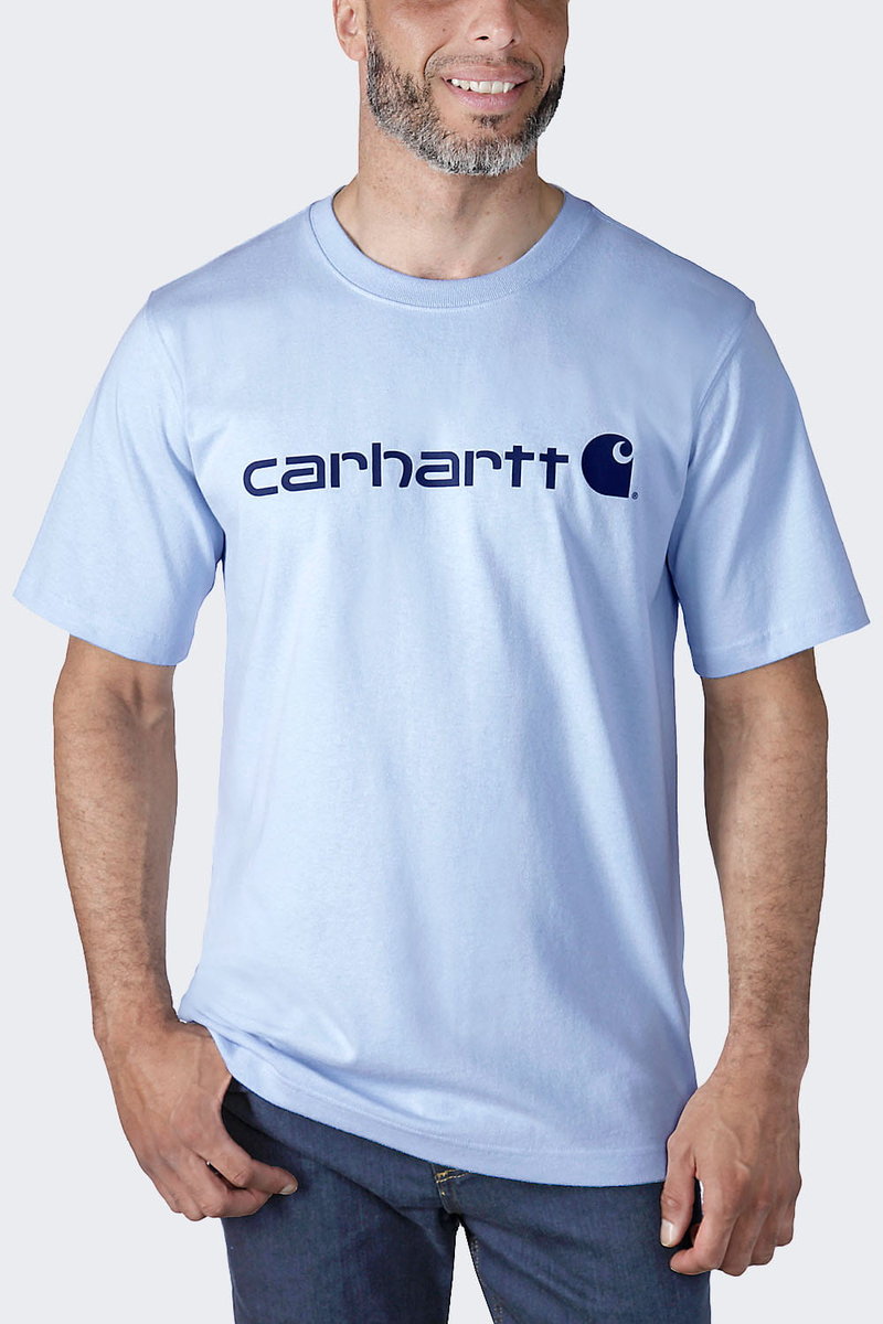 Koszulka męska T-shirt Carhartt Heavyweight Core Logo - L - Carhartt | Sport Sklep EMPIK.COM