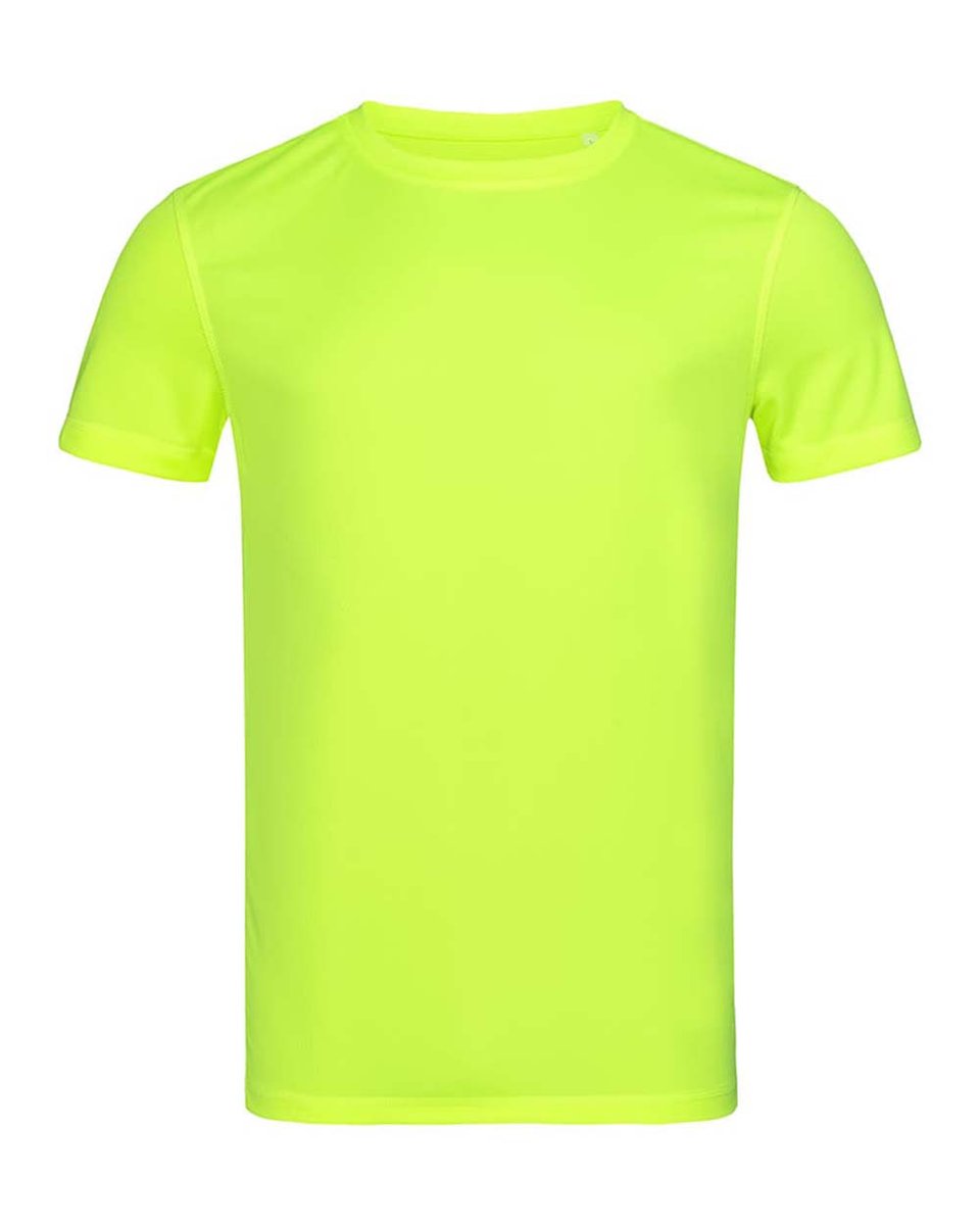 Koszulka męska T-shirt męski Stedman Active ST8400 Cyber Yellow XXL ...