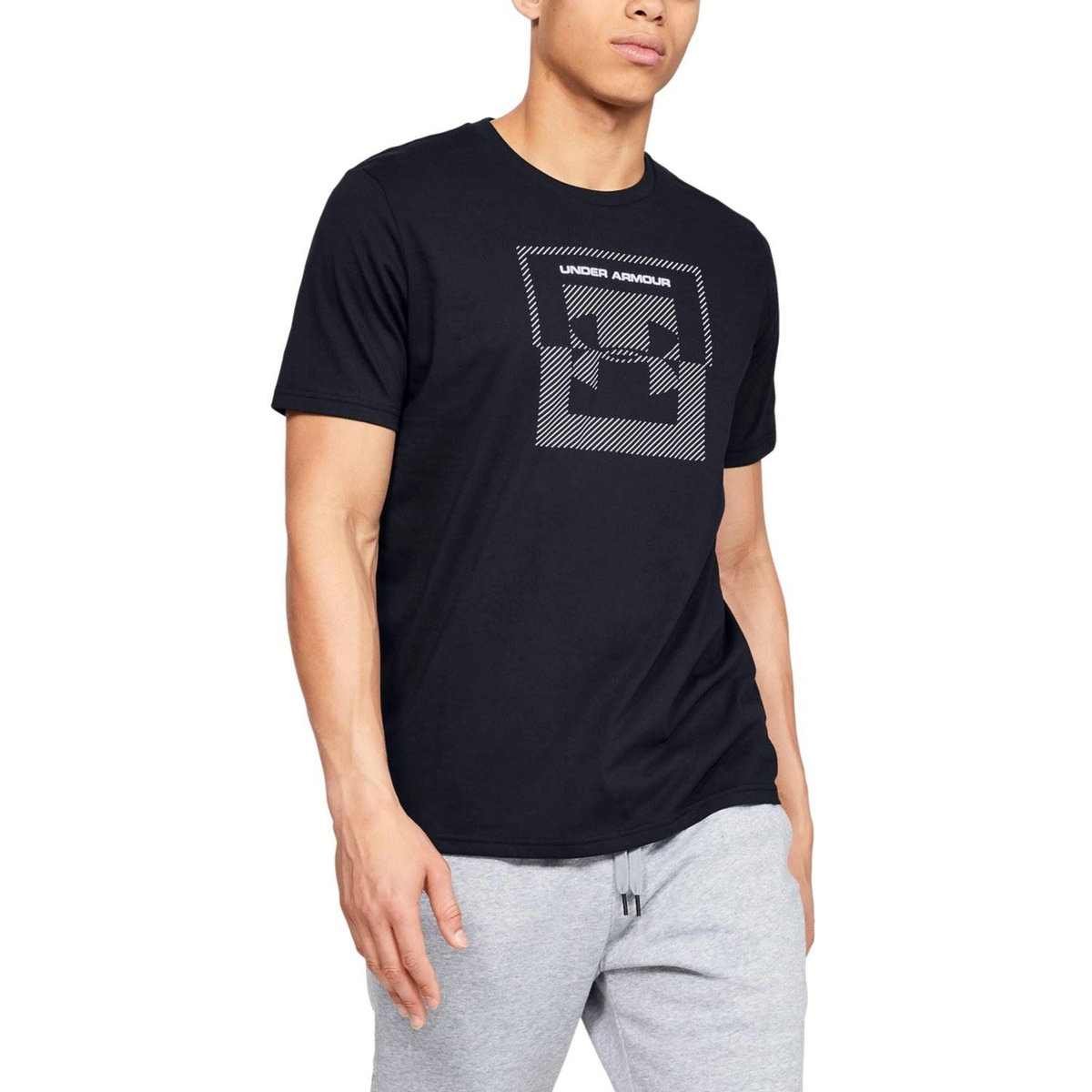 Koszulka męska Under Armour INVERSE BOX LOGO -L - Under Armour | Sport ...
