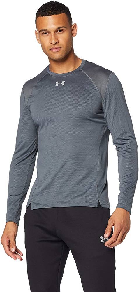 Koszulka męska Under Armour Quality Fire sportowa z długim rękawem-L ...