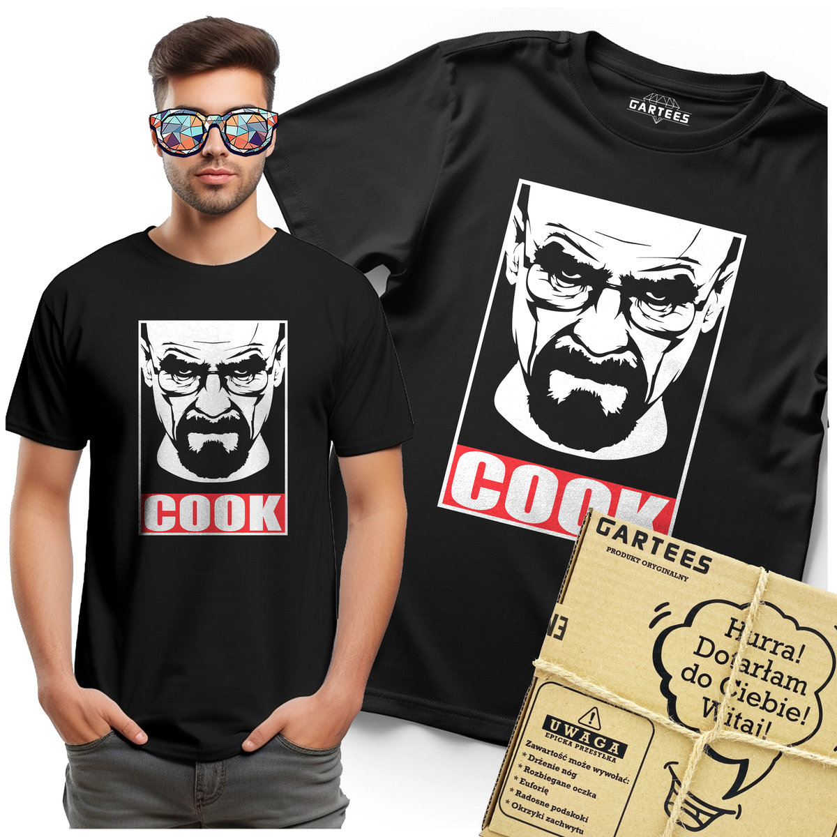 Koszulka Męska Z Nadrukiem Cook Dla Fanów Filmów Kinomaniak Tshirt ...