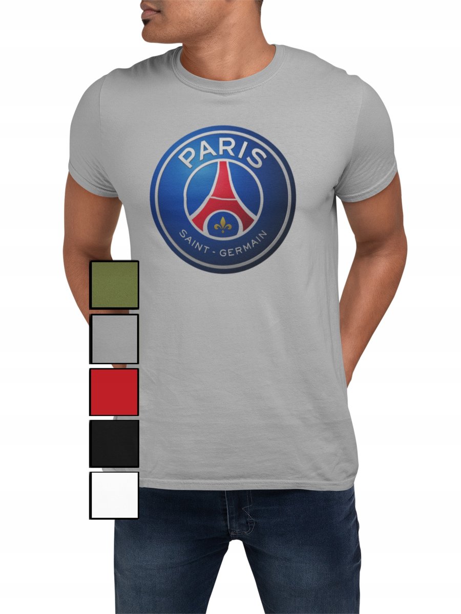 Koszulka Męska Z Nadrukiem Dla Fana Piłka Nożna Psg Mbappe -S - Inna ...