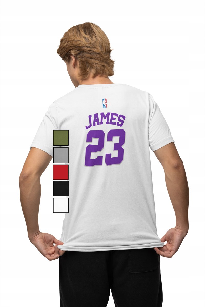 Koszulka Męska Z Nadrukiem Na Plecach Nba Lakers - Lebron James - 3Xl ...