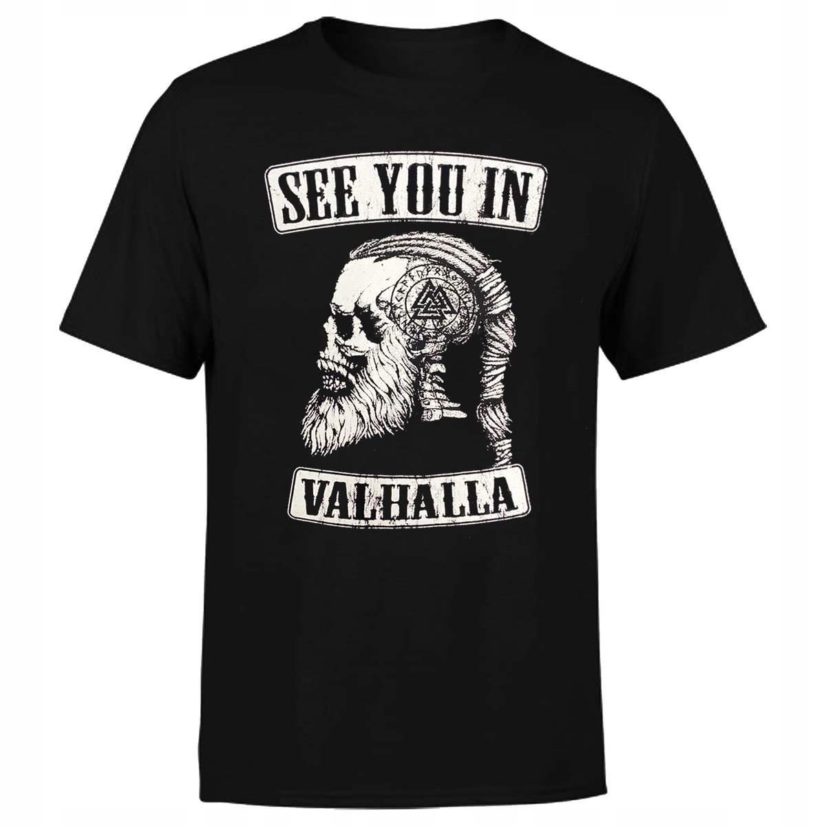 Koszulka męska z nadrukiem VIKING wikingowie z wikingiem wiking XL - ARTEX FASHION | Moda Sklep ...