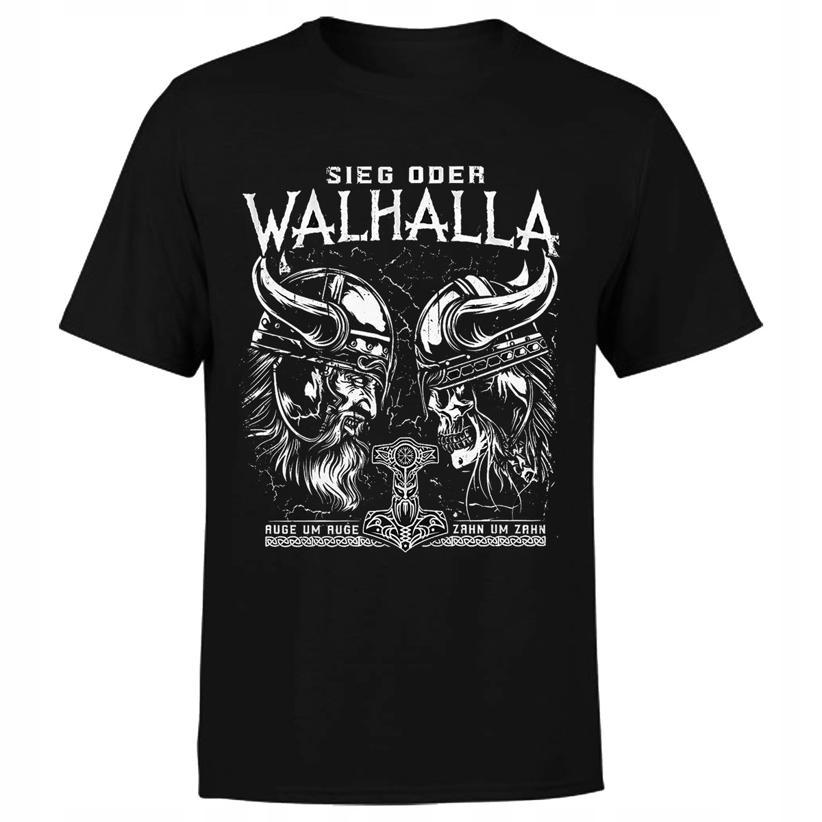 Koszulka męska z nadrukiem VIKING wikingowie z wikingiem wiking XXL - ARTEX | Moda Sklep EMPIK.COM