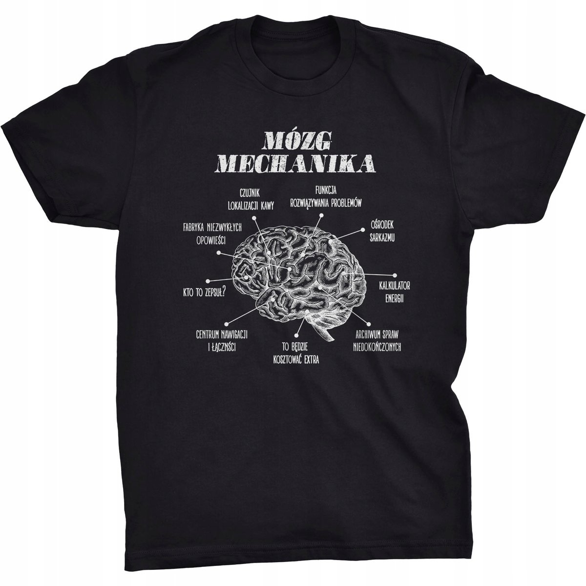Koszulka Mózg Mechanika Śmieszny Prezent - GILDAN | Moda Sklep EMPIK.COM