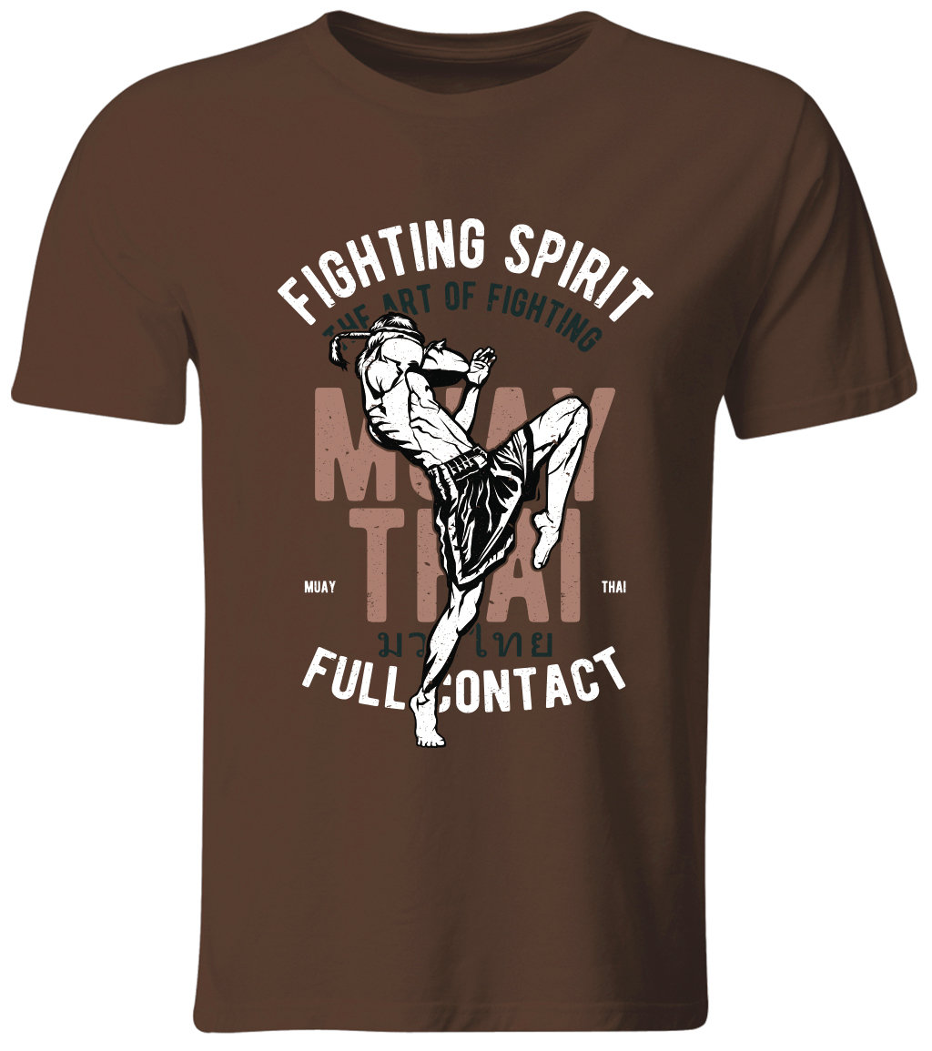 Koszulka Muay Thai, Tajski Boks, Brązowa, roz. XL - GiTees | Moda Sklep ...