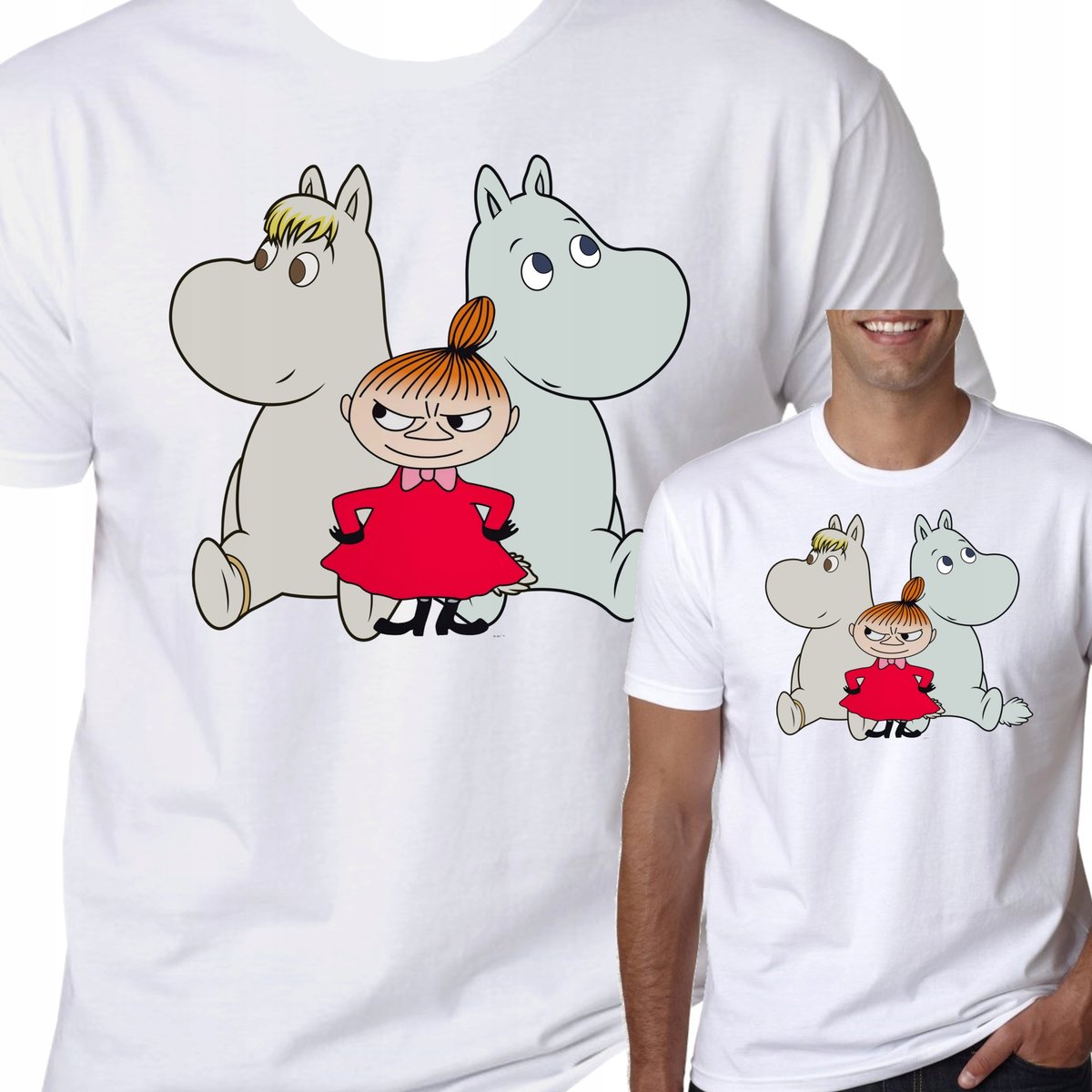 Koszulka Muminki Mała Mi Migotka Muminek Xl 3056 - Inna marka | Moda ...