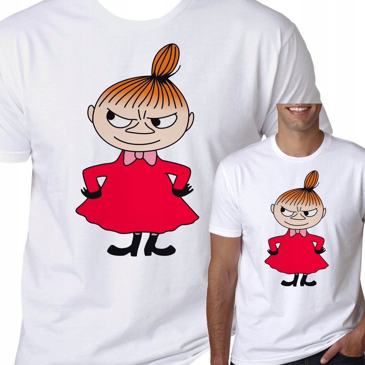 Koszulka Muminki Mała Mi Muminek Migotka Xxl 3058 - Inna marka | Moda ...