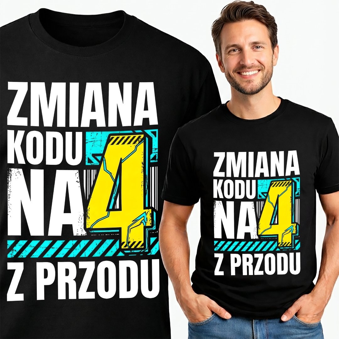 Koszulka na 40 męska prezent dla taty kolegi kierownika szefa chłopaka ...