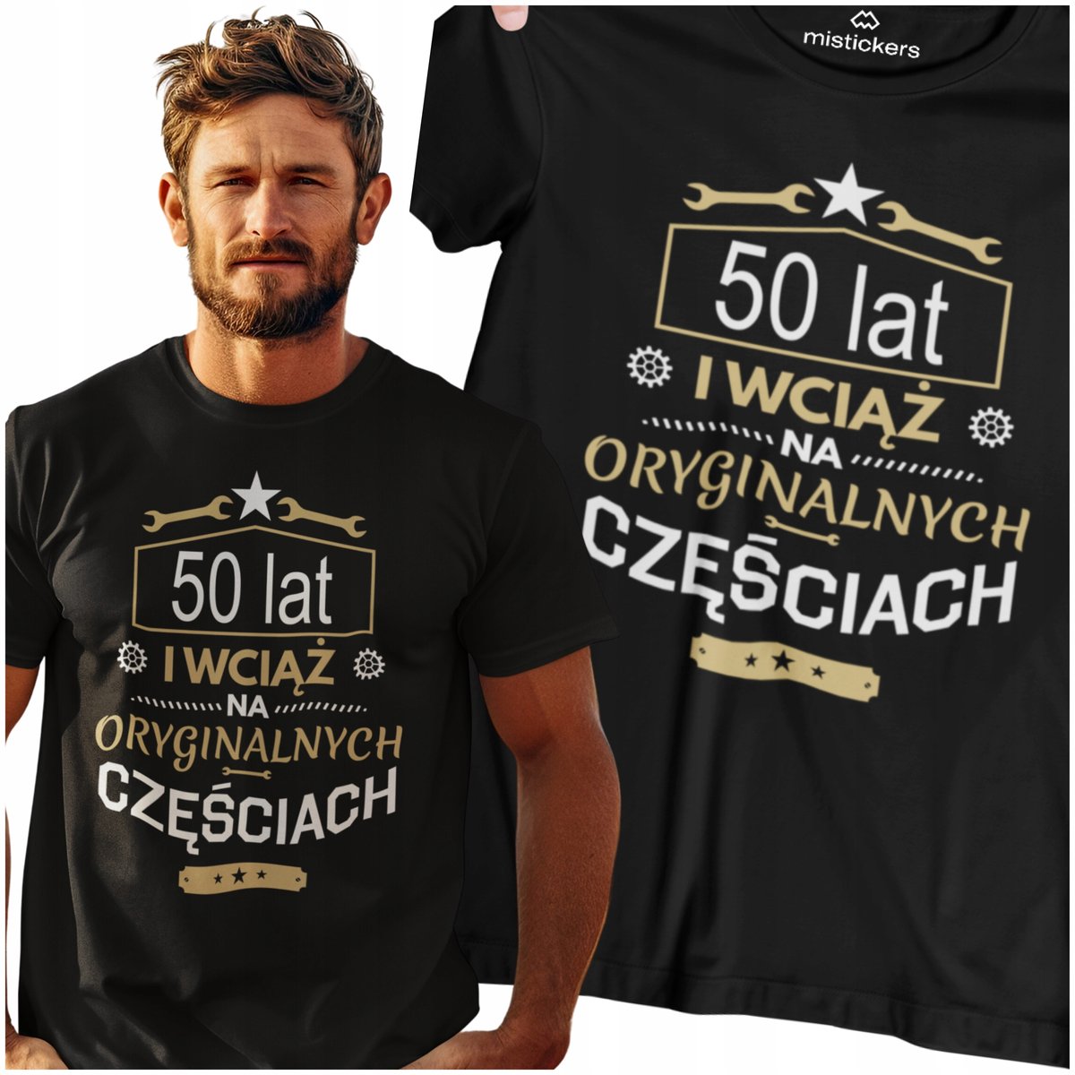 Koszulka Na 50 Urodziny Prezent Pięćdziesiątkę Męska Dla Faceta Mężczyzny - inna (Inny) | Moda ...