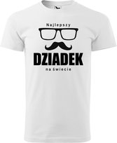Koszulka na Dzień Dziadka Prezent dla Dziadka Najlepszy Dziadek wąsy XXL/Aradena - Inna marka ...