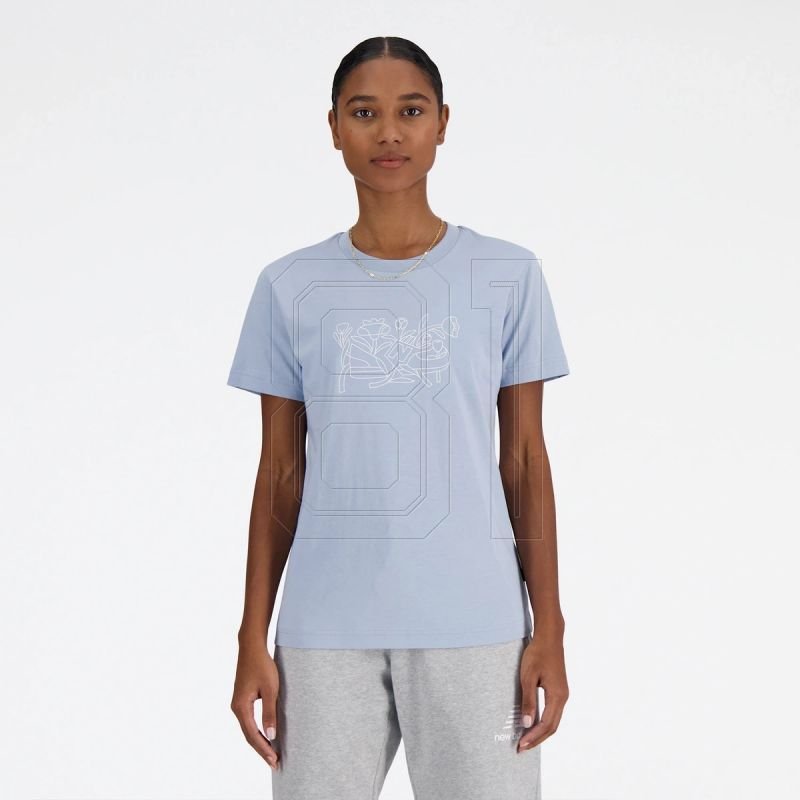 Koszulka New Balance S/S Floral Tee Lay W WT41912LAY M - Inna marka ...