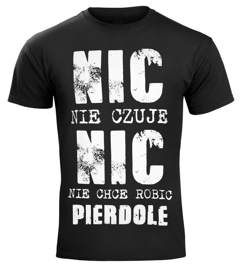 koszulka NIC NIE CZUJE...-L - Inny producent | Moda Sklep EMPIK.COM