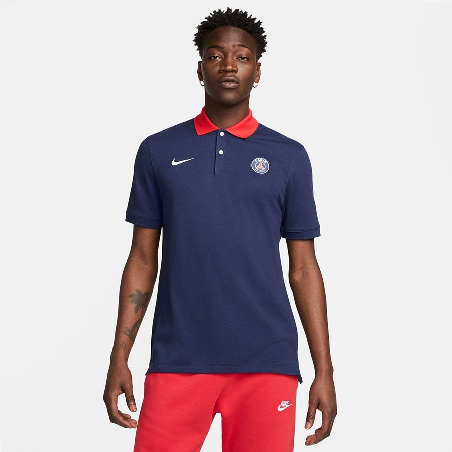 Koszulka Nike Polo PSG DF 2.0 ESN FZ7245-410 L granatowy - Nike | Sport Sklep EMPIK.COM