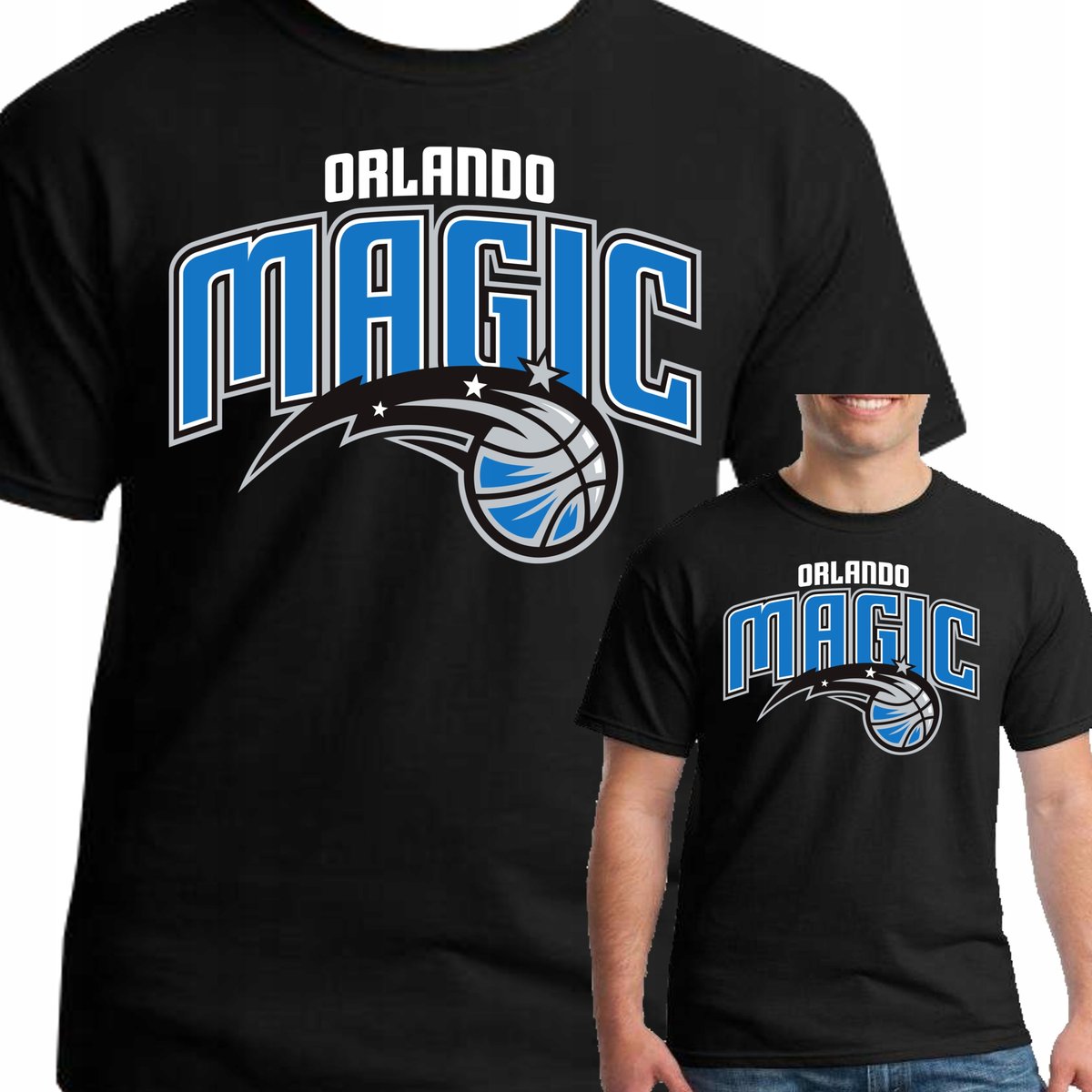 Koszulka Orlando Magic Nba Prezent L 0484 Czarna Inna Marka Moda