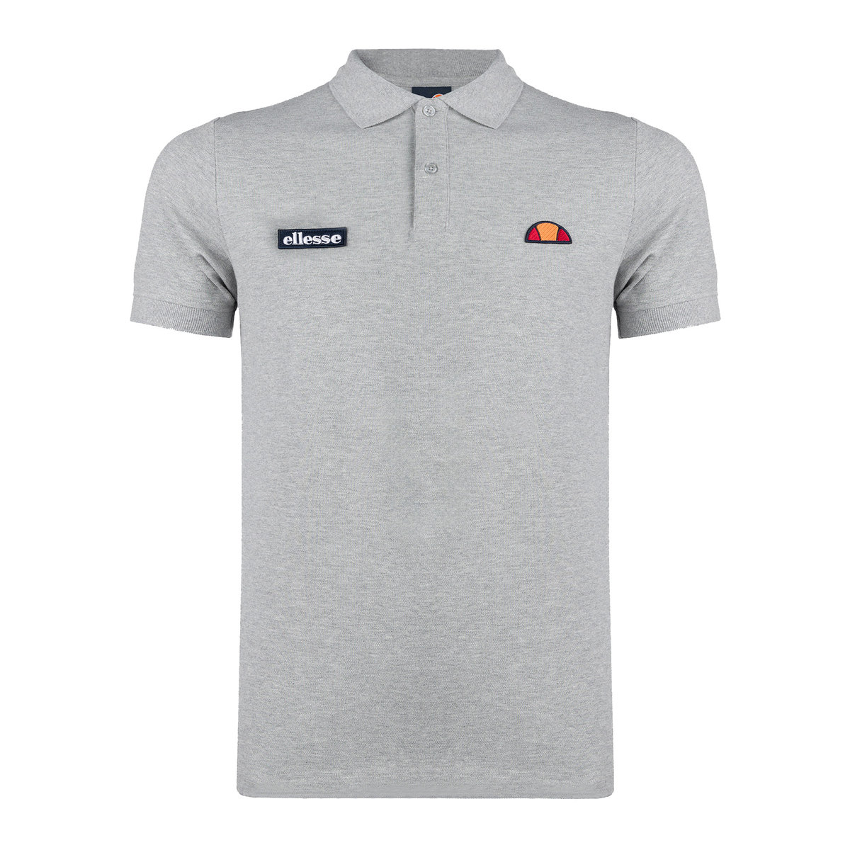 Koszulka polo męska Ellesse Montura grey marl S - ELLESSE | Sport Sklep EMPIK.COM