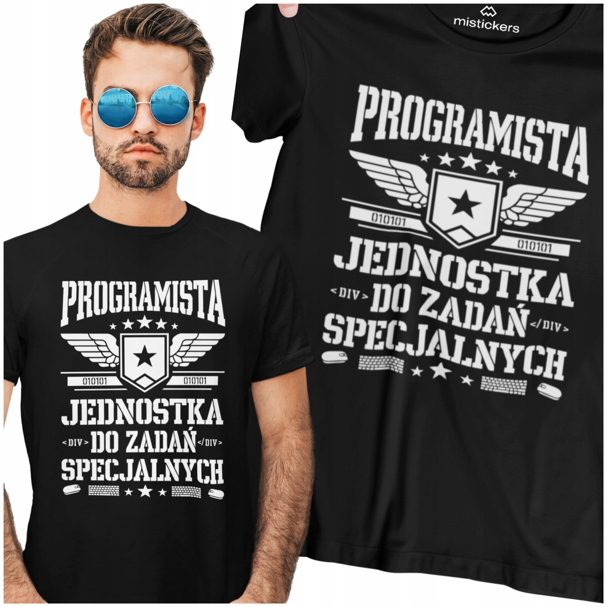 Koszulka Prezent Dla Programisty Jednostka Do Zadań Specjalnych - inna (Inny) | Moda Sklep EMPIK.COM