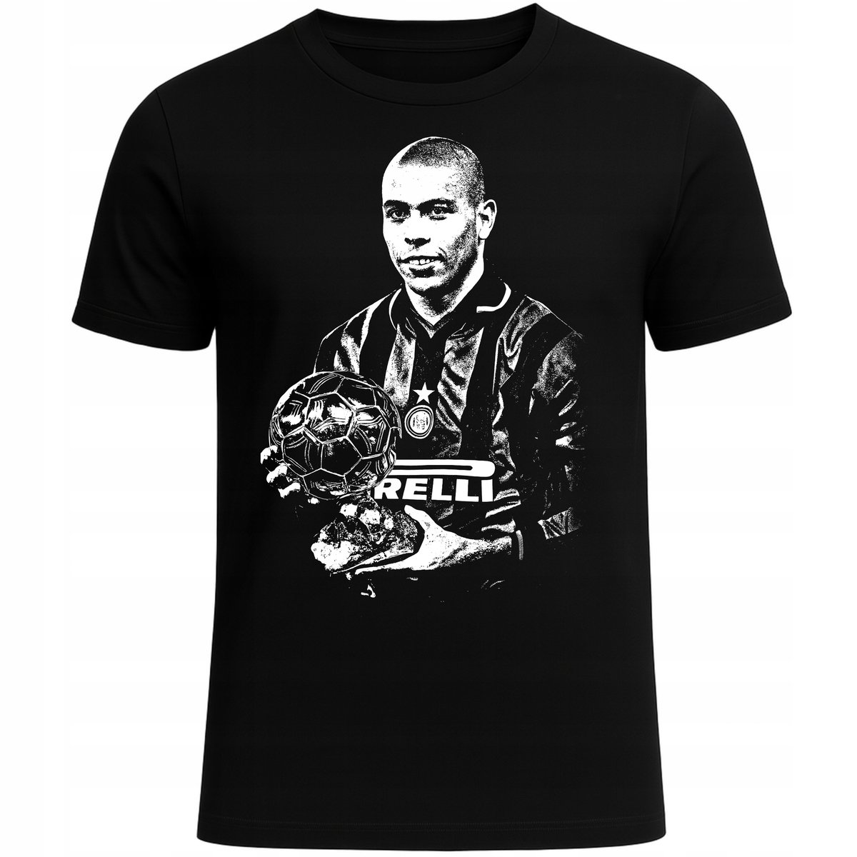 KOSZULKA RONALDO NAZÁRIO SUPER NADRUK INTER MEDIOLAN PIŁKA NOŻNA HIT L ...