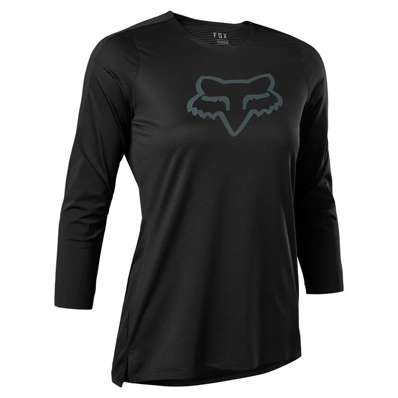 KOSZULKA ROWEROWA FOX LADY FLEXAIR 3/4 BLACK - Fox | Sport Sklep EMPIK.COM