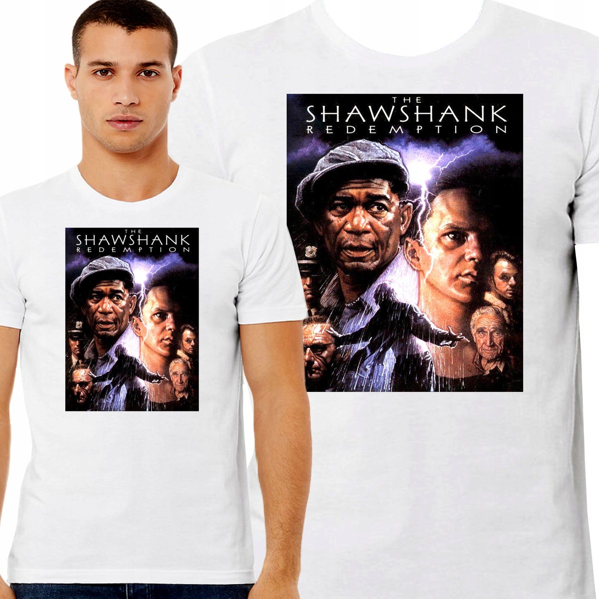 KOSZULKA SKAZANI NA SHAWSHANK FILM NEW XL 2060 - JHK | Moda Sklep EMPIK.COM