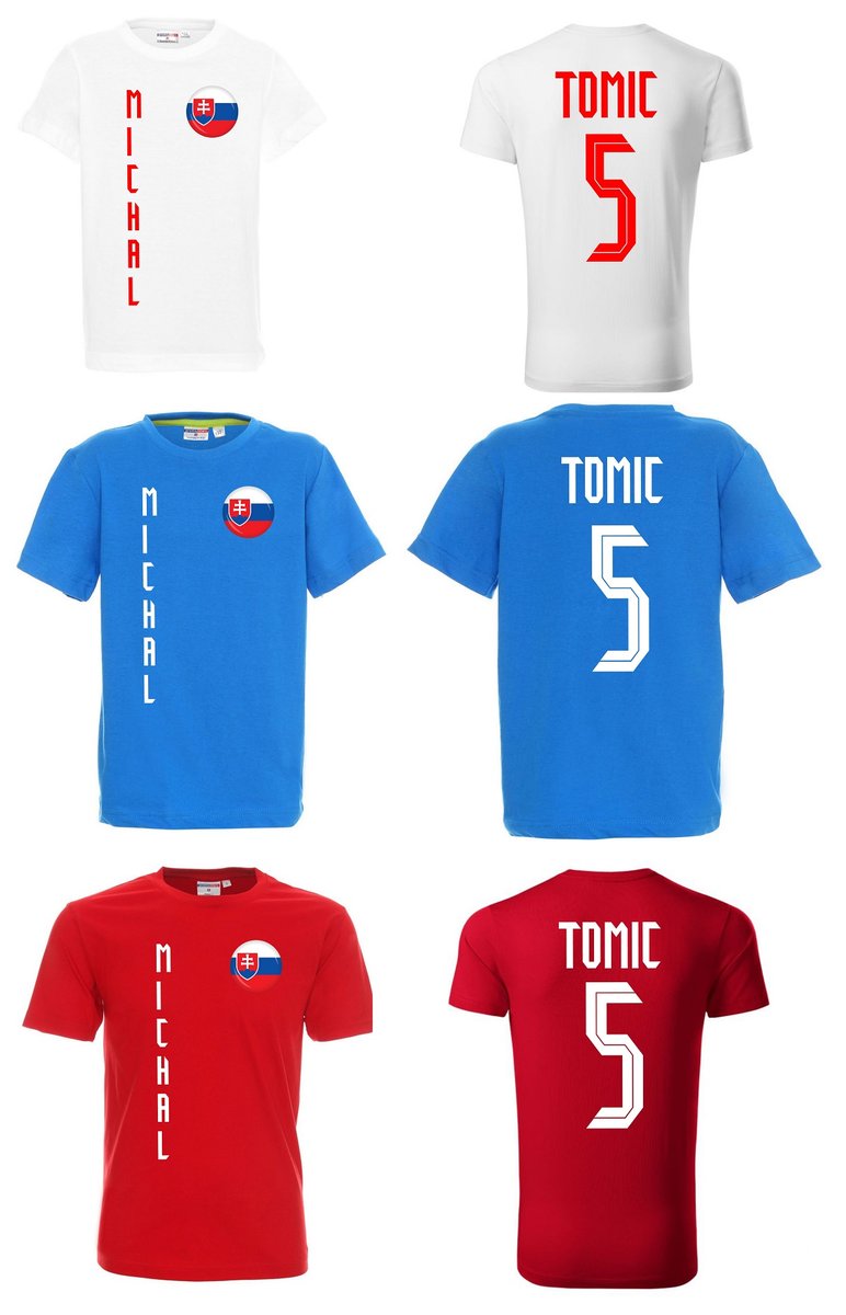 Koszulka Słowacja MICHAL TOMIC 5 Jr - Inna marka | Sport Sklep EMPIK.COM