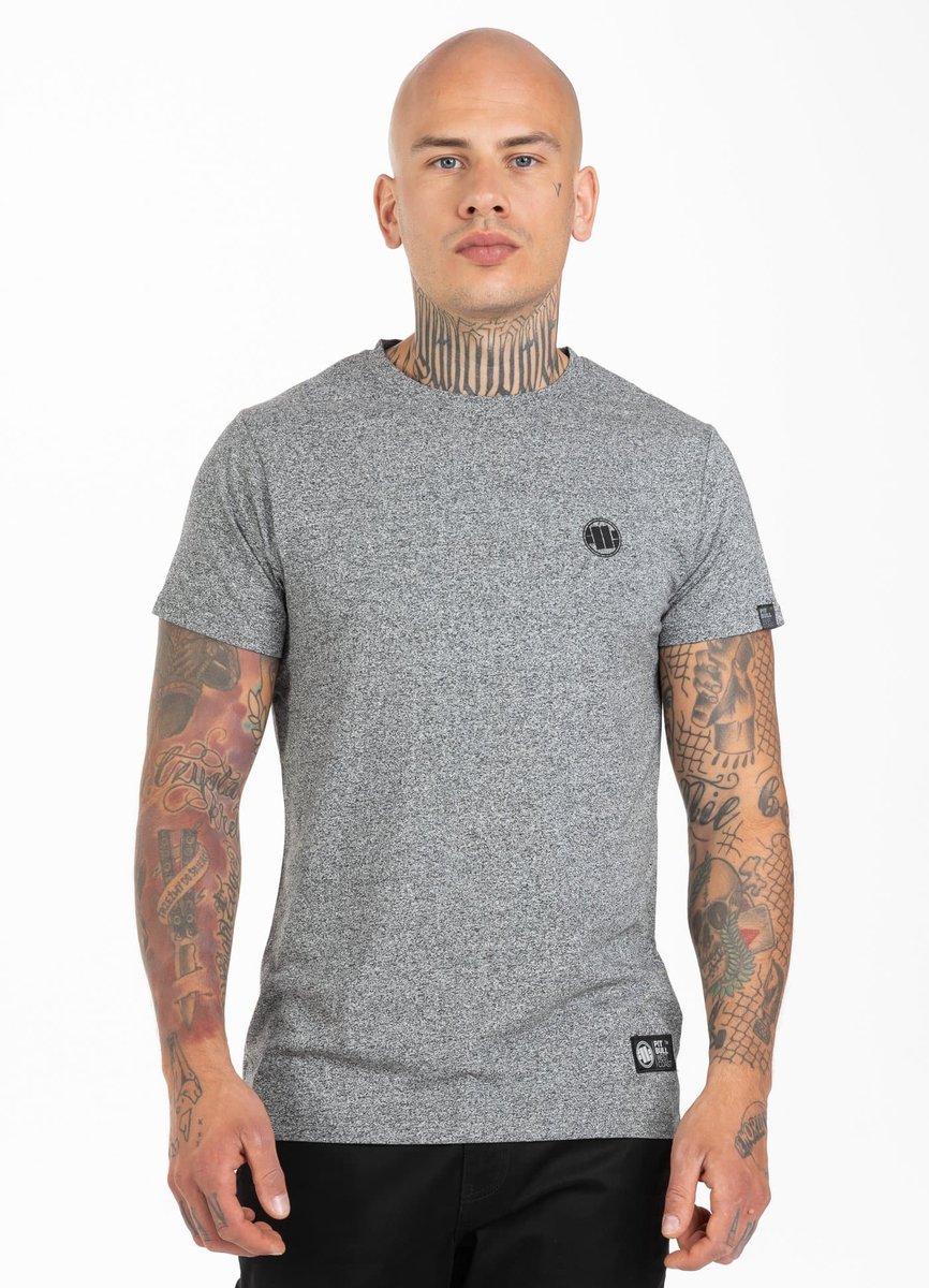 Koszulka Small Logo Middleweight 190 Custom Fit Szara MLG XXL - Pitbull ...
