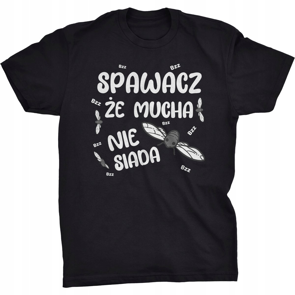 Koszulka Spawacz Że Mucha Nie Siada Prezent - GILDAN | Moda Sklep EMPIK.COM