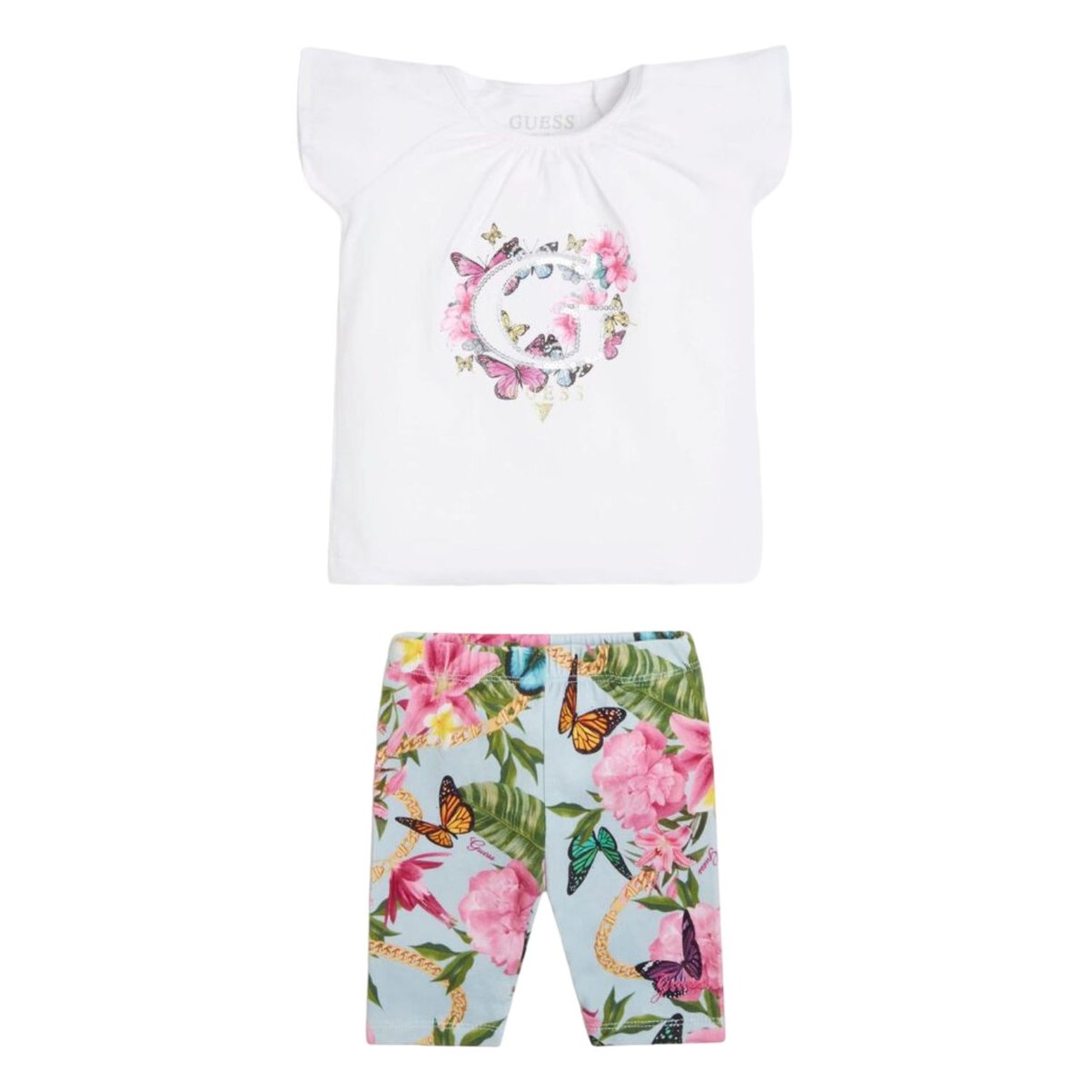 Koszulka + spodenki komplet dla dziewczynki Guess Set-80 - GUESS ...