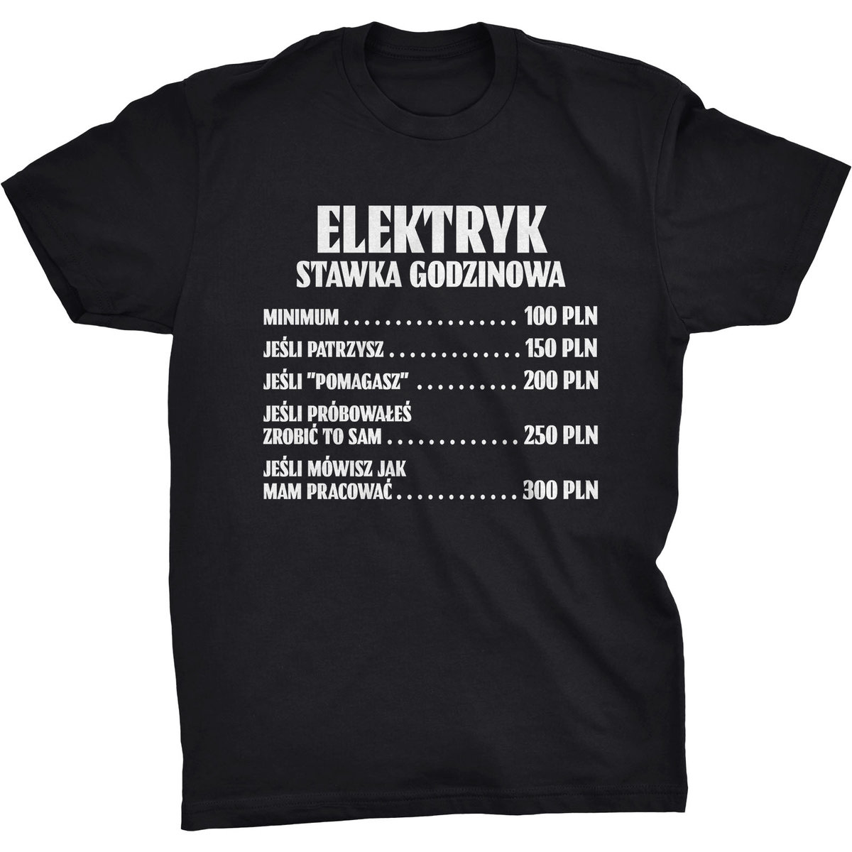 Koszulka Stawka Godzinowa Dla Elektryka Prezent - GILDAN | Moda Sklep EMPIK.COM