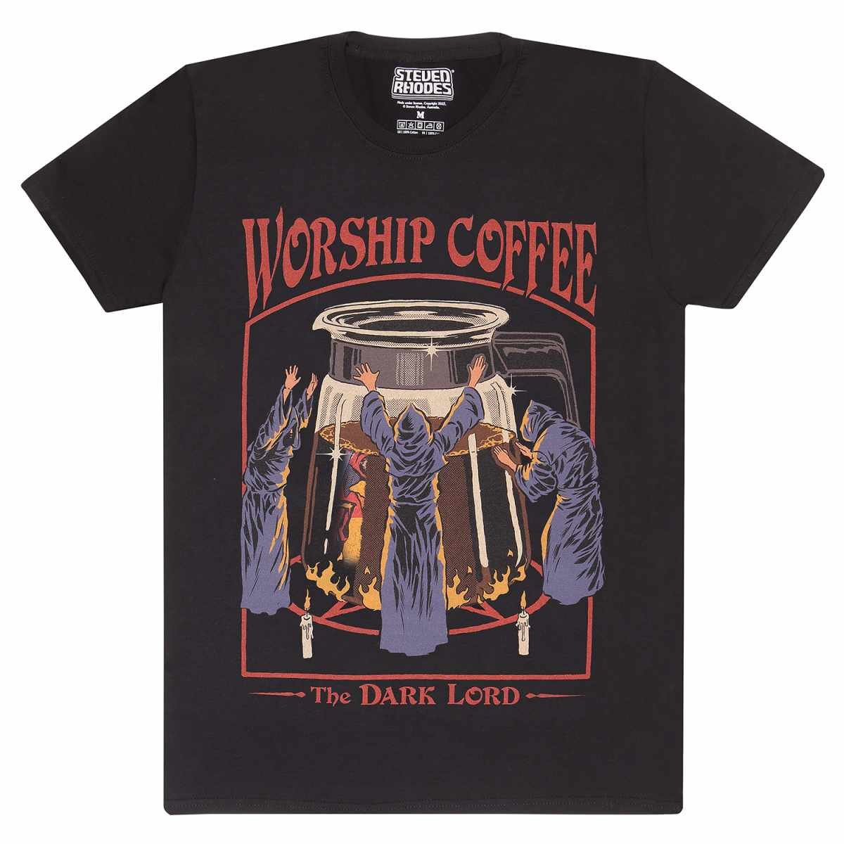 Koszulka Steven Rhodes Worship Coffee-XL - Inna marka | Moda Sklep ...