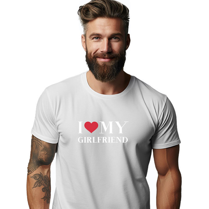 Koszulka T-Shirt Walentynki 3Xl Girlfriend Walentynki Love Prezent Jakość - Inna marka | Moda ...