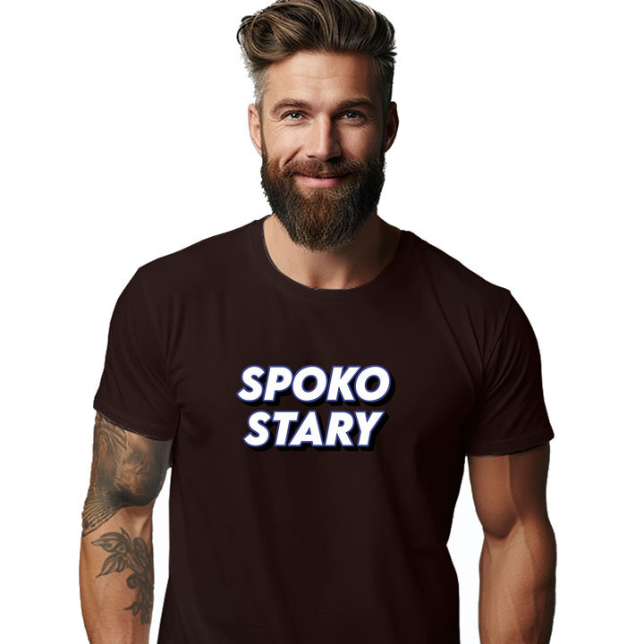 Koszulka T-Shirt Walentynki S Spoko Stary Mąż Walentynki Prezent Jakość - Inna marka | Moda ...